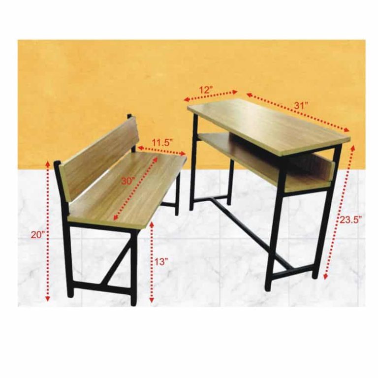 Study Table & Bench (2 Seater) – AVL Retail, Mumbai